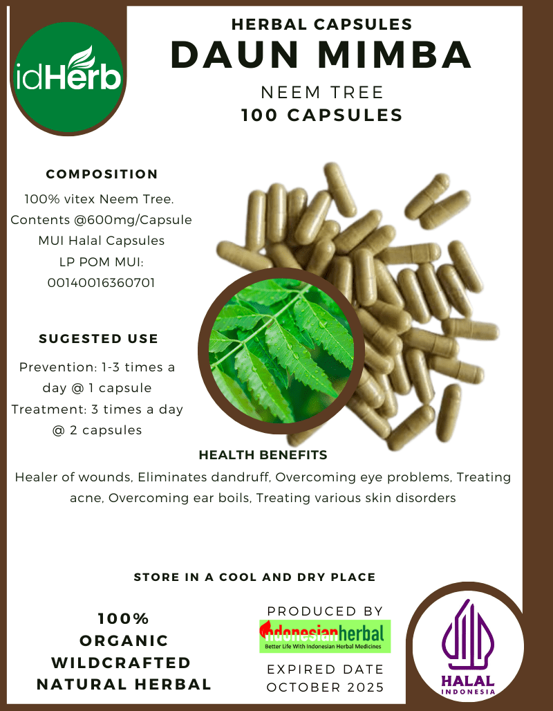 100 Capsule Of NEEM TREE / Azadirachta indica / margosa / nimtree ...